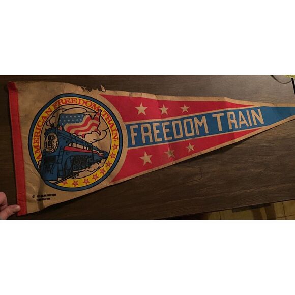 Dog | Vintage 3 1975 American Freedom Train Pennant | Poshmark